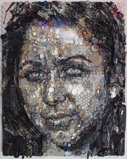 Incredible Junk Portraits by Zac Freeman | Amusing Planet
